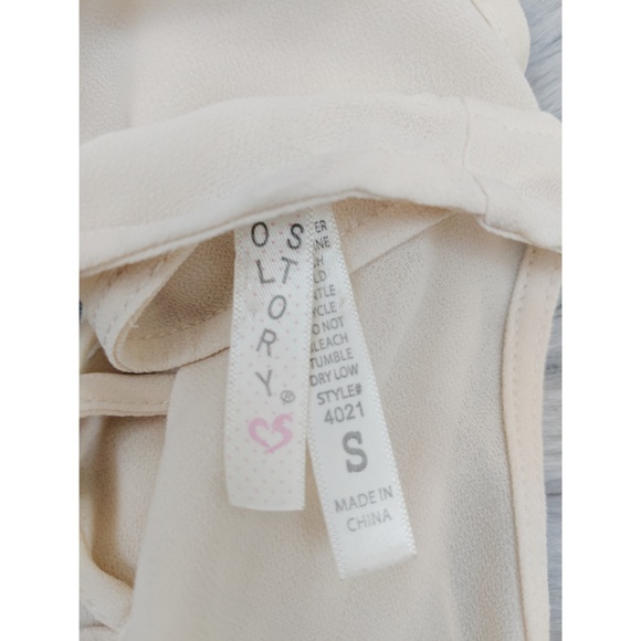 Col Story | Tops | Col Story Sheer Tank With Lace Back Spring Summer ...